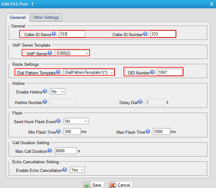 How to Connect S-series IPPBX to TA FXS Gateway – Yeastar Support