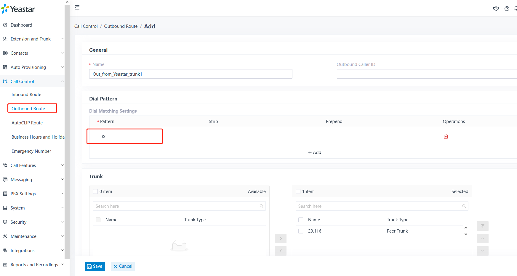 The recommended solution for Connect Yeastar PBX and third-party PBX ...