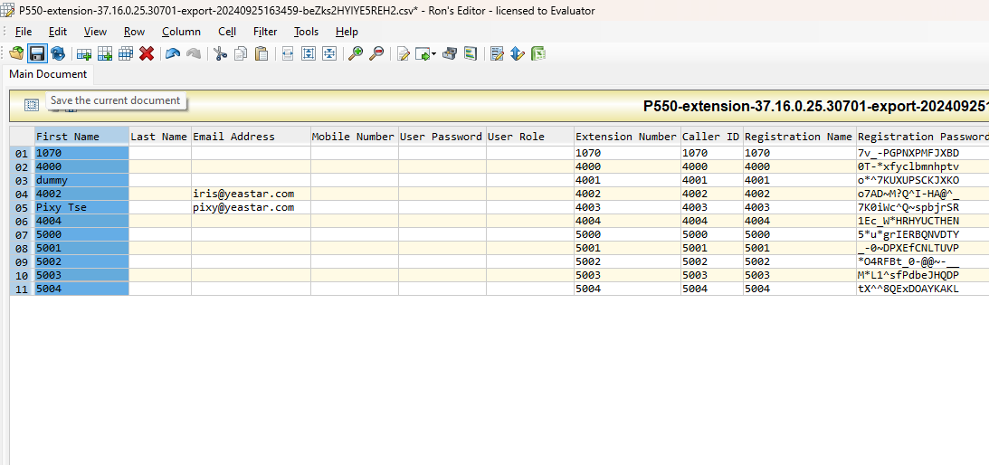 PBX Data Migration Between 2 Different Platforms – Yeastar Support